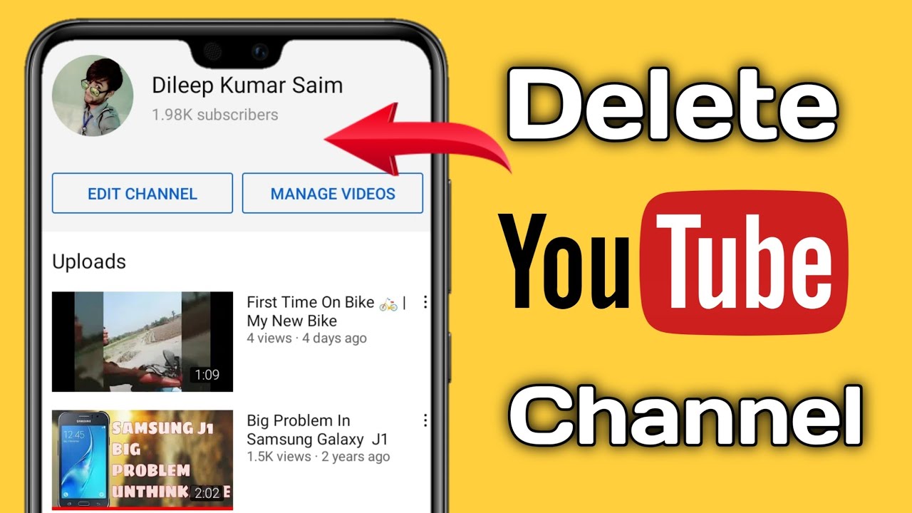 how to delete youtube channel permanently 2021 - YouTube