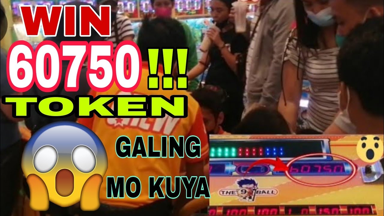 TOMS WORLD ARCADE 9 BALL WIN 60750 TOKEN! - YouTube