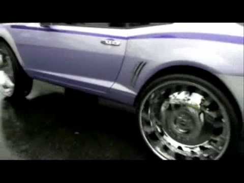 "Underground Rim King" New Camaros On 32"s - YouTube