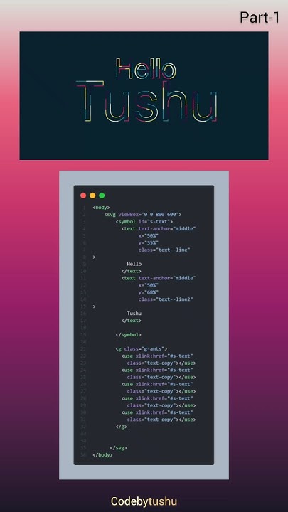 "Cycle light animation with HTML" Part-1 #html #css #codebytushu #coding #webdesign - YouTube