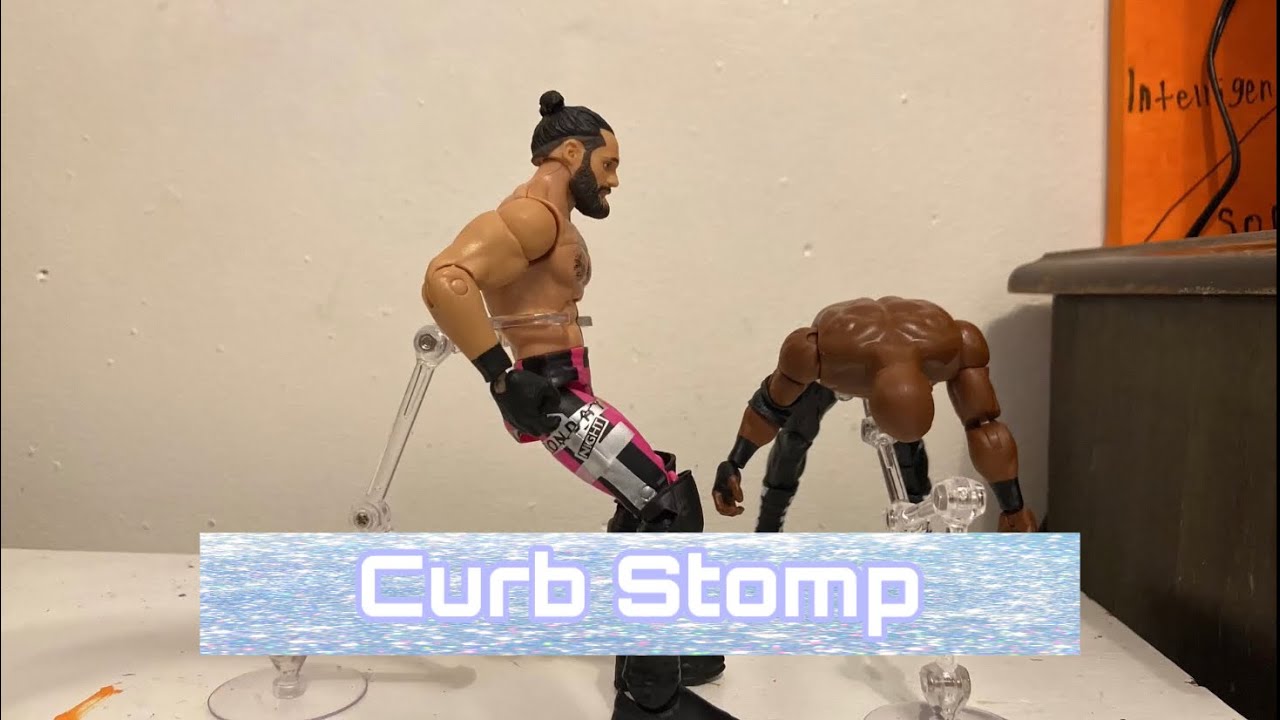 WWE Curb Stomp | Stop Motion - YouTube