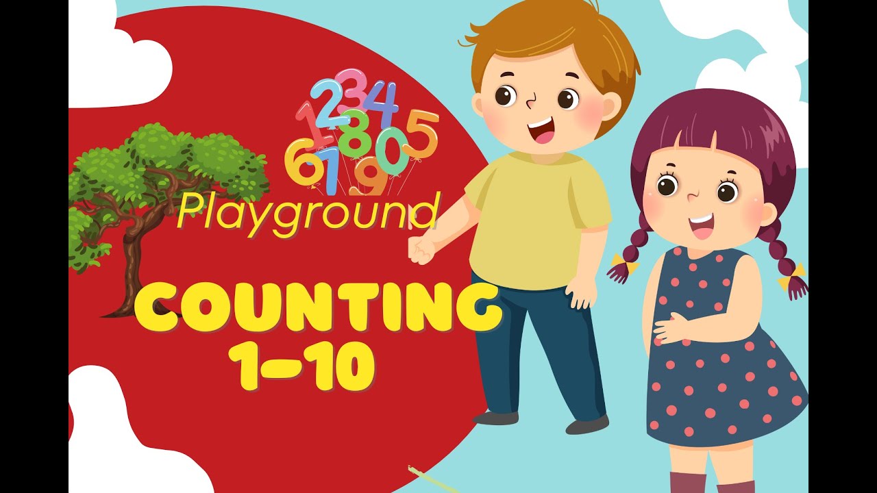 Playground Counting 1 To 10 | Learn 1-10 Numbers - YouTube