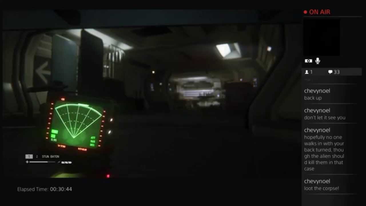 Alien Isolation NPC Alien kill - YouTube