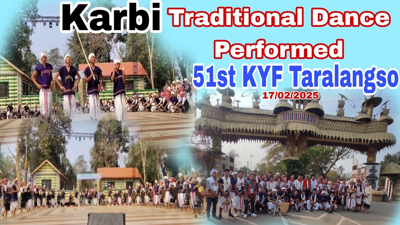 Karbi Traditional Dance Performed At KYF//51st KYF Taralangso 2025 ...