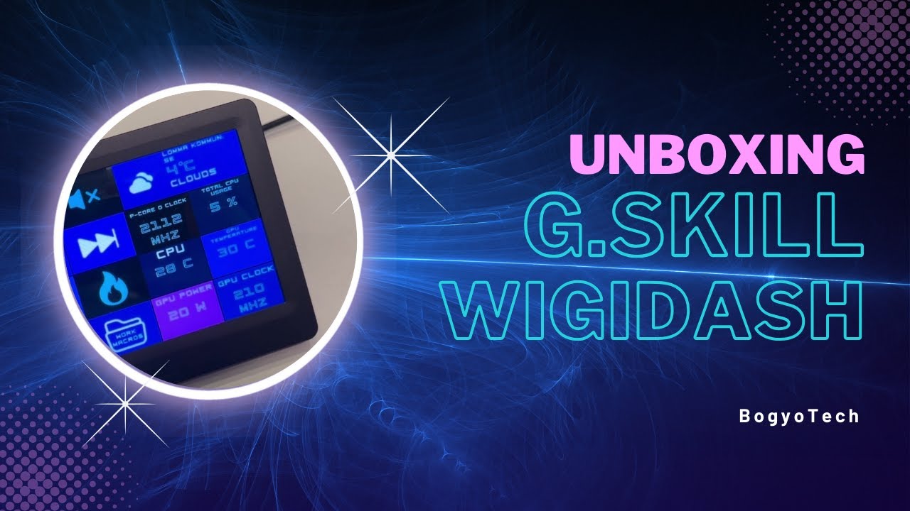 Unboxing G.Skill WigiDash - YouTube