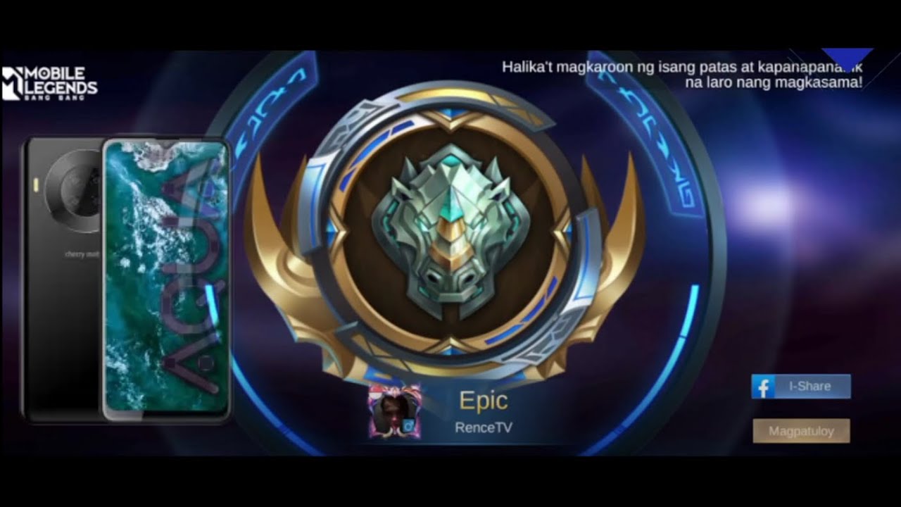 Aqua Infinity - Mobile Legends Game Play - High Settings - YouTube