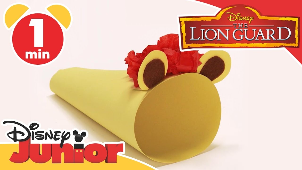 Lion Guard | Craft Tutorial: Kion's Roaring Megaphone | Disney Junior ...