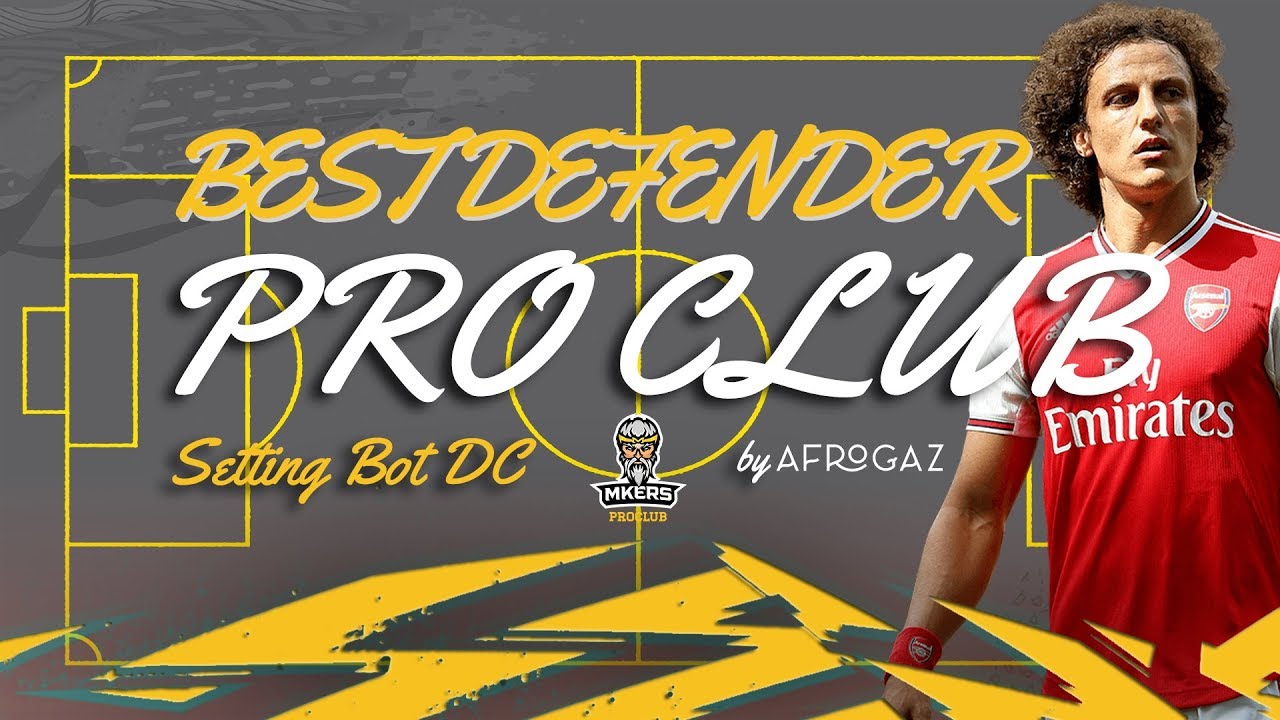 BEST DEFENDER "DC" ⚡ • SETTING BOT PRO CLUB FIFA 20 - YouTube