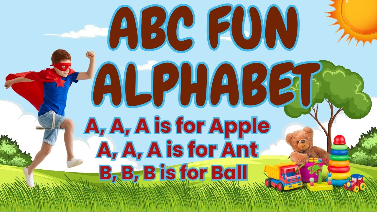 ABC Fun Alphabet | A-Z Phonic Learn Sounds & Vocabulary | Pre-School ...