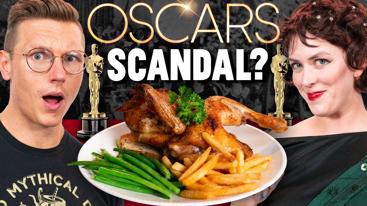 What Did Movie Stars Eat At The First Oscars? - YouTube