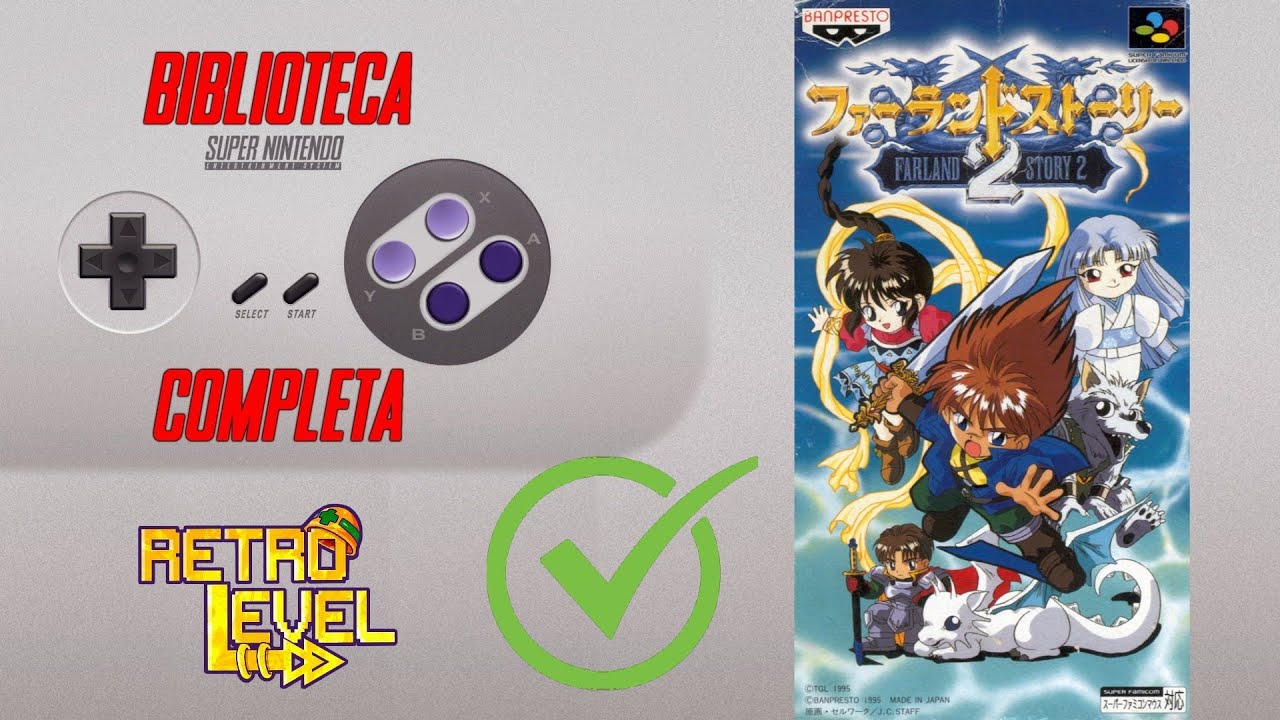 Farland Story 2 - Biblioteca COMPLETA do Super Nintendo #370 - YouTube