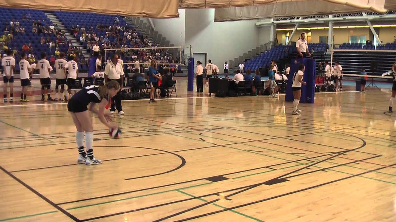 Team Alberta Woman's Volleyball Action - YouTube