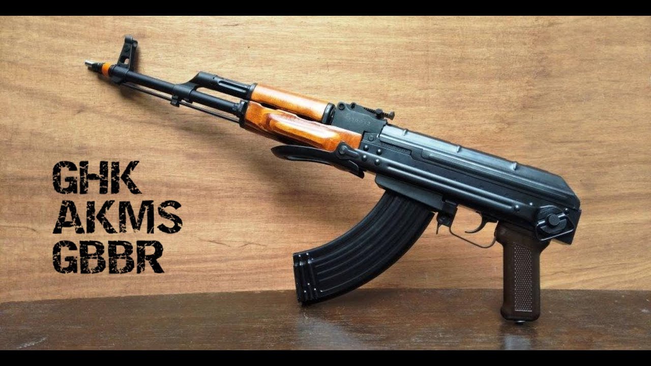 Review of GHK AKMS GBBR - YouTube