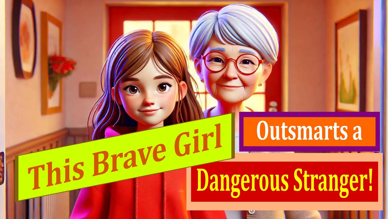 Learn English Through Stories: 👧 This Brave Girl Outsmarts a Dangerous ...