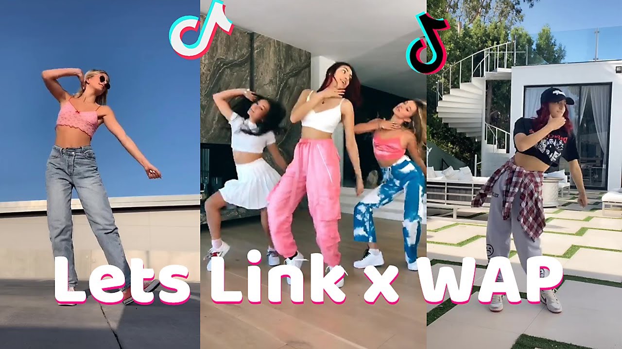 Lets Link X Wap Tiktok Dance Compilation Youtube