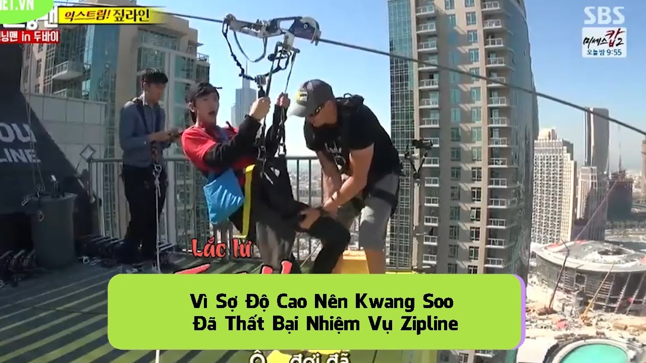 RUNNING MAN HÀN VIETSUB | Vì Sợ Độ Cao Nên Kwang Soo Đã Thất Bại Nhiệm ...