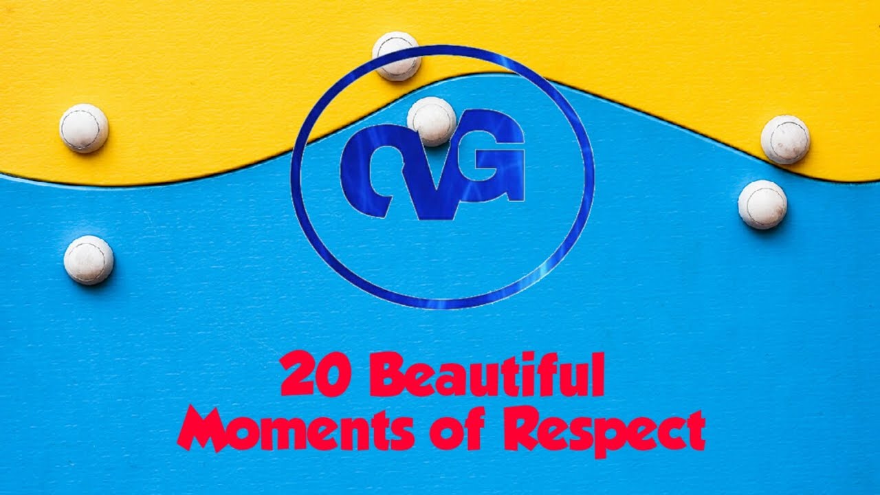 20 beautiful moments of respect in football - YouTube