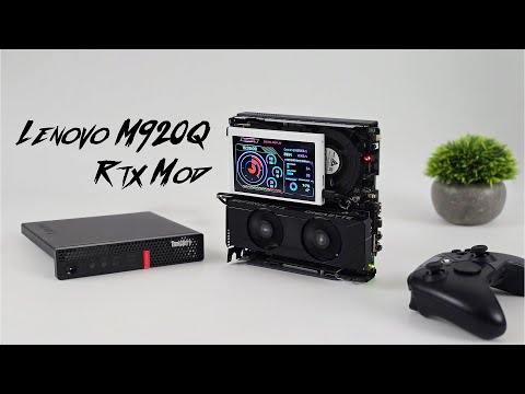 We Turned This 1L SFF Lenovo M920Q Into A Fast RTX Gaming PC!
