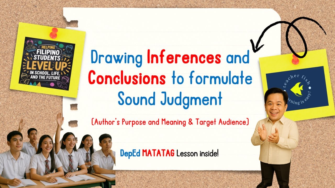 Grade 8 ENGLISH Quarter 2 - Drawing INFERENCES and CONCLUSIONS (DepEd's ...