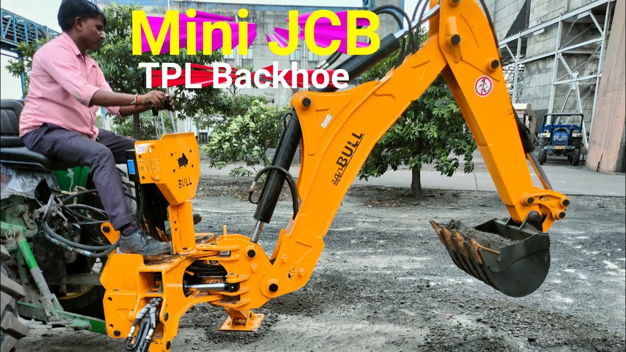 TPL Backhoe Performance||Chhota JCB Machine||Little JCB Machine ...