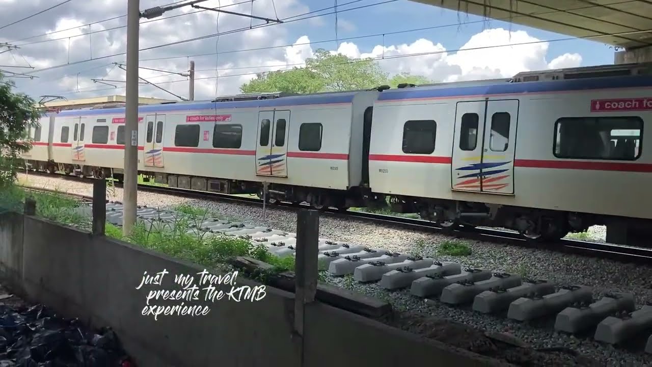 KTMB Commuter Train spotted leaving the KTMB Port Klang depot. - YouTube