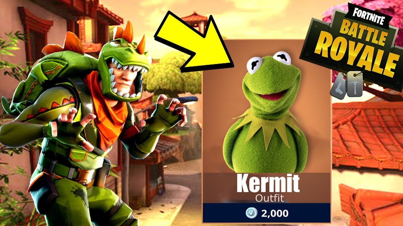 Kermit The Frog CHALLENGE In Fortnite! | Fortnite Battle Royale | - YouTube