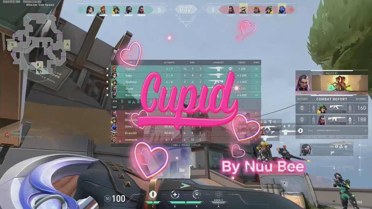 Valorant ft Cupid Song - YouTube