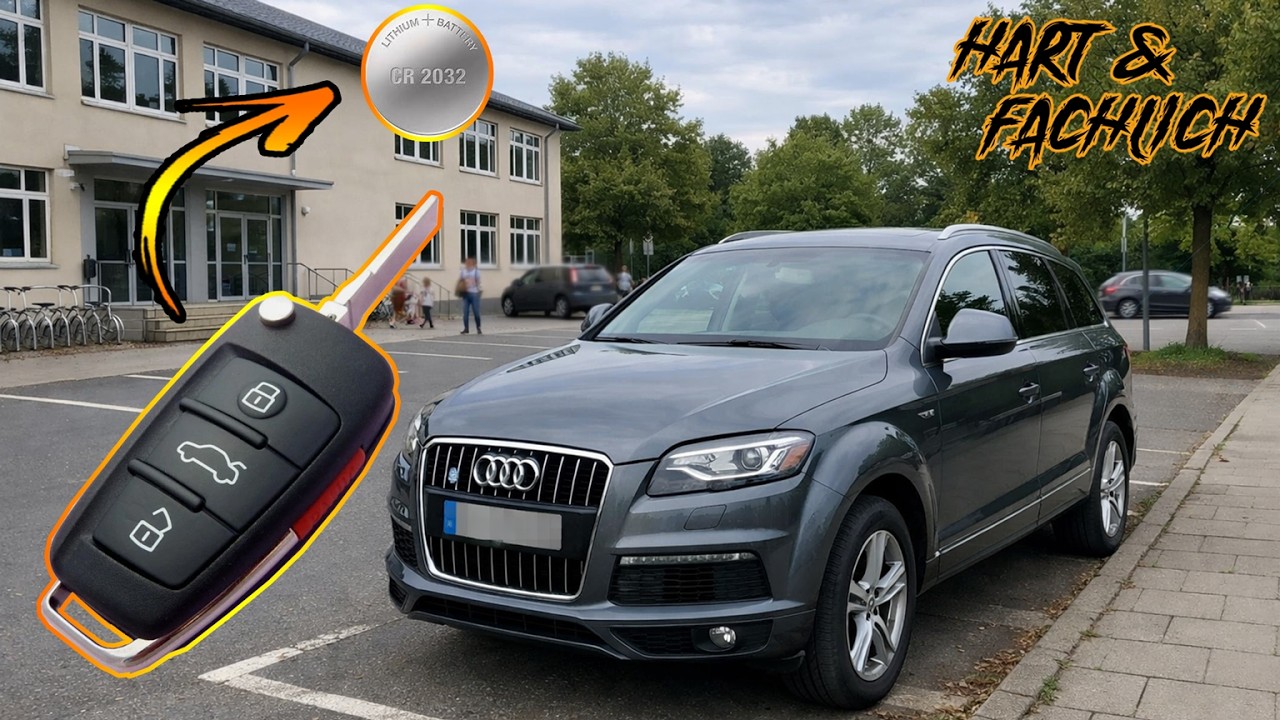 Audi Q7 Schlussel Batterie Wechseln