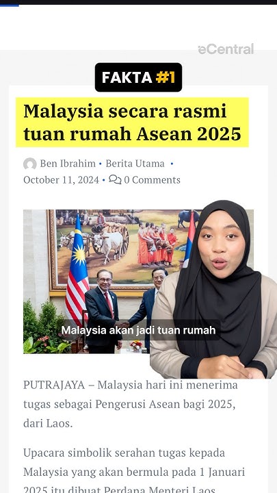 5 Fakta Menarik Sidang Kemuncak ASEAN 2025! #asean - YouTube