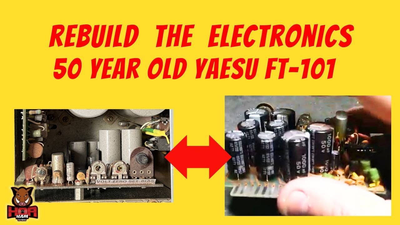 Yaesu FT-101EE Rebuild Project -- Restoring the Internal Transceiver ...