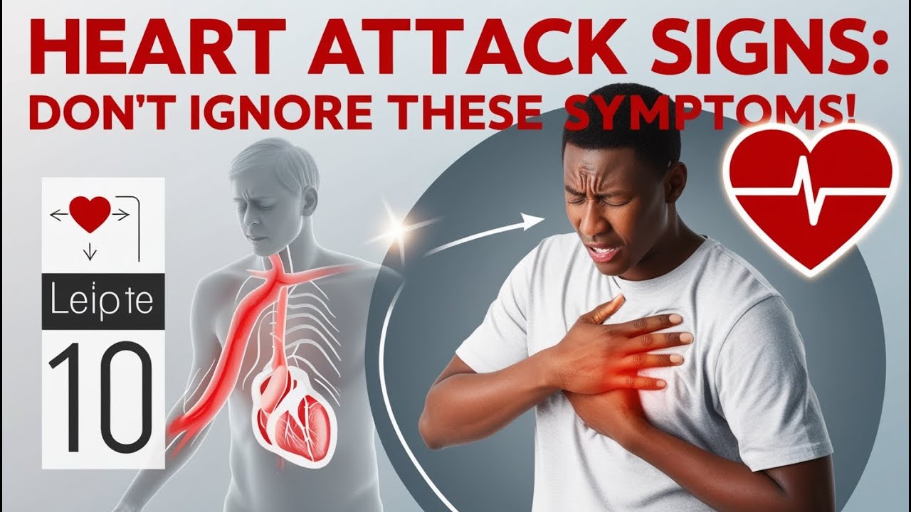 How to Spot a Heart Attack: Critical Signs and Life Saving Tips - YouTube