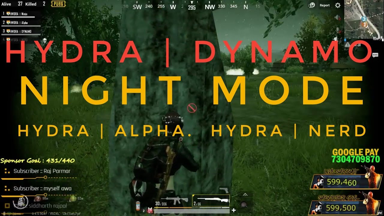 Dynamo Gaming night mode gameplay || WINNER WINNER CHICKEN DINNER - YouTube