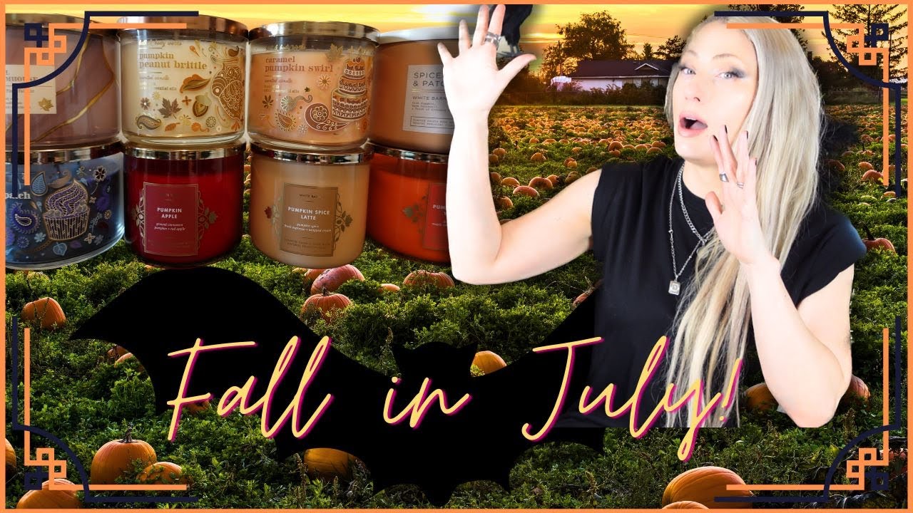 New Bath and Body Works Fall Candles Haul 2023 - YouTube