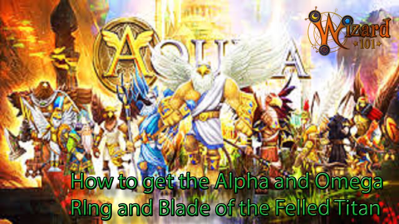 Get the Alpha and Omega Ring and Blade of the Felled Titan with these ...