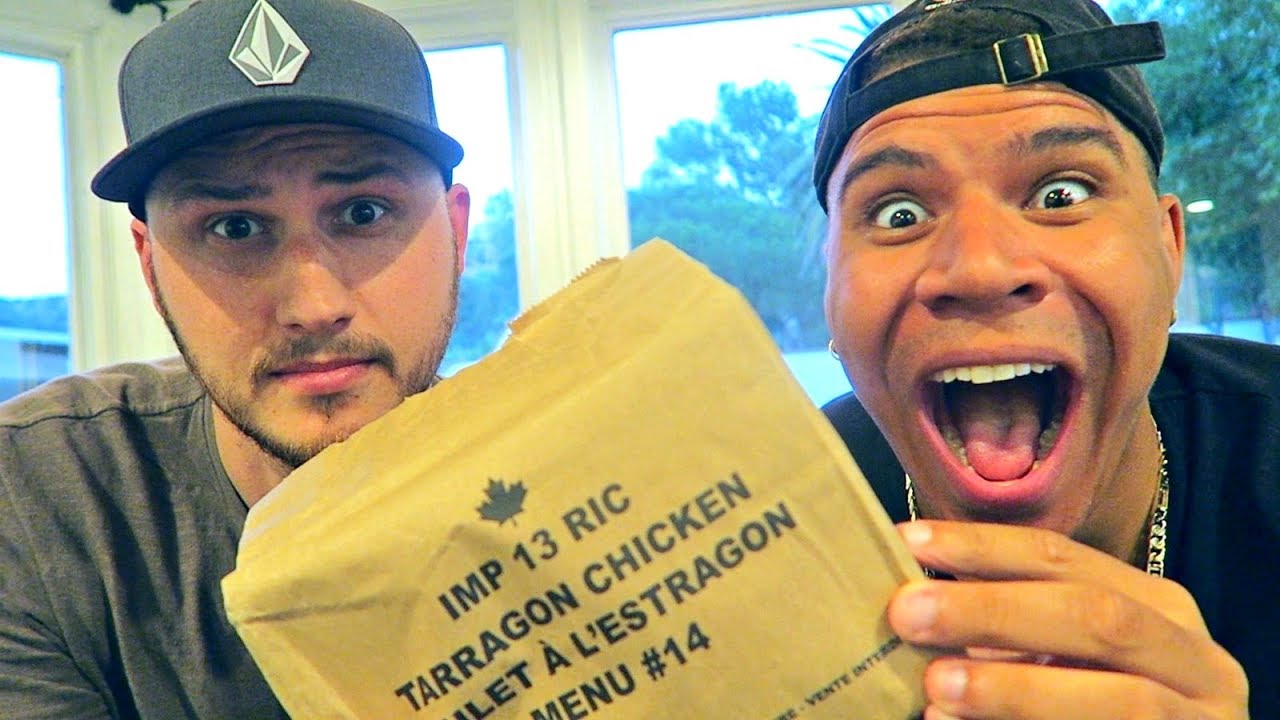 Testing Canadian Military MRE (Meal Ready to Eat) - YouTube