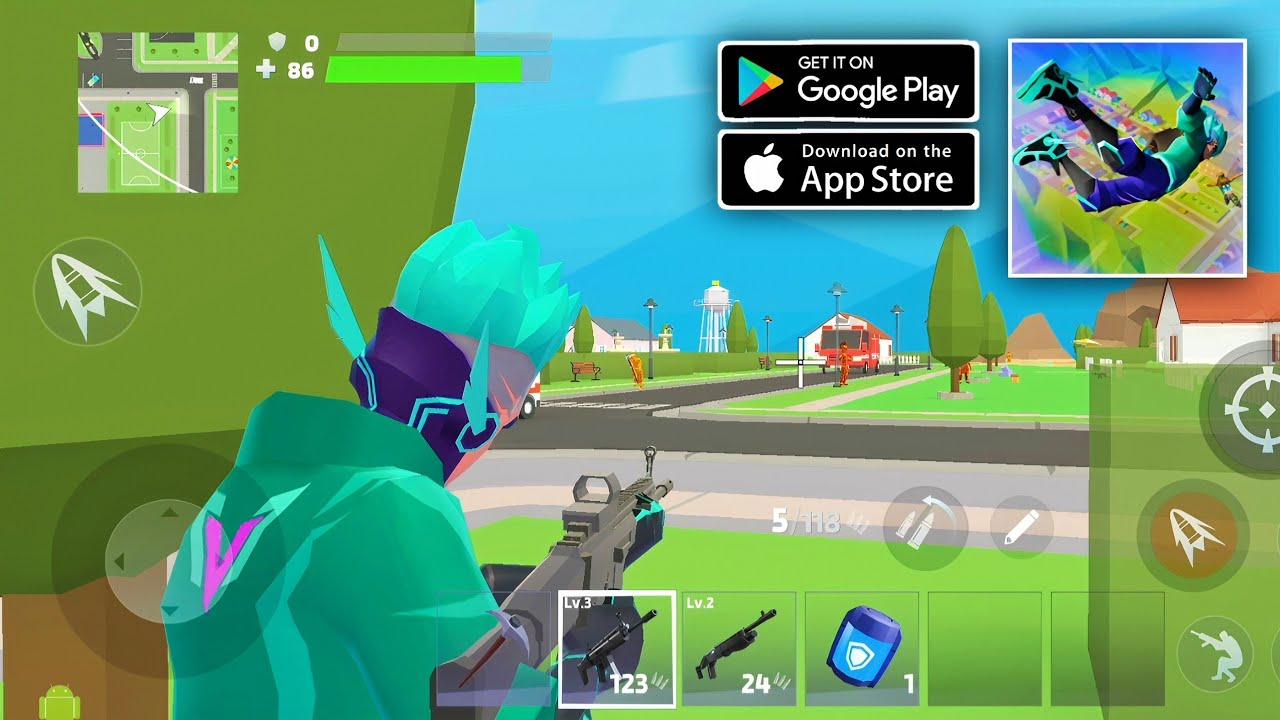 1v1 LOL Battle Royale Game Play #gaming - YouTube