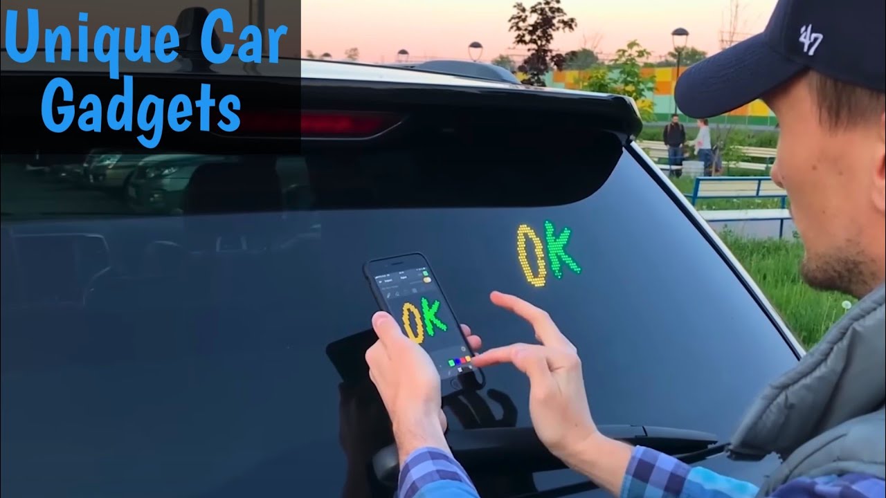 Top 10 Smart Car Gadgets On Amazon & Online 🔥Car upgrade Accessories ...