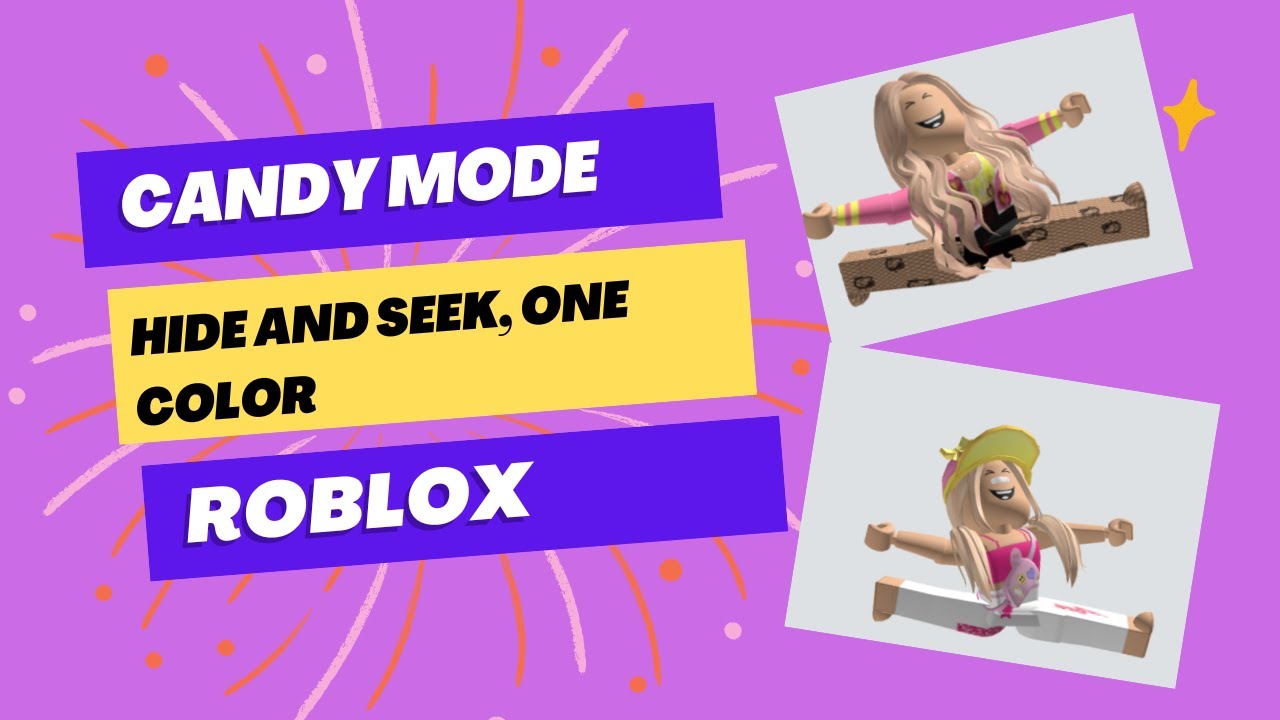 Roblox Candy Mode, Hide and Seek! - YouTube