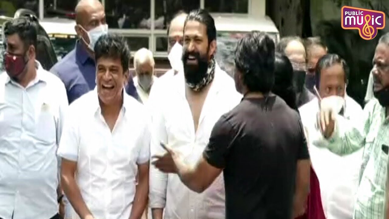 Shivarajkumar, Rocking Star Yash, Duniya Vijay, Tara and Others Meet CM ...