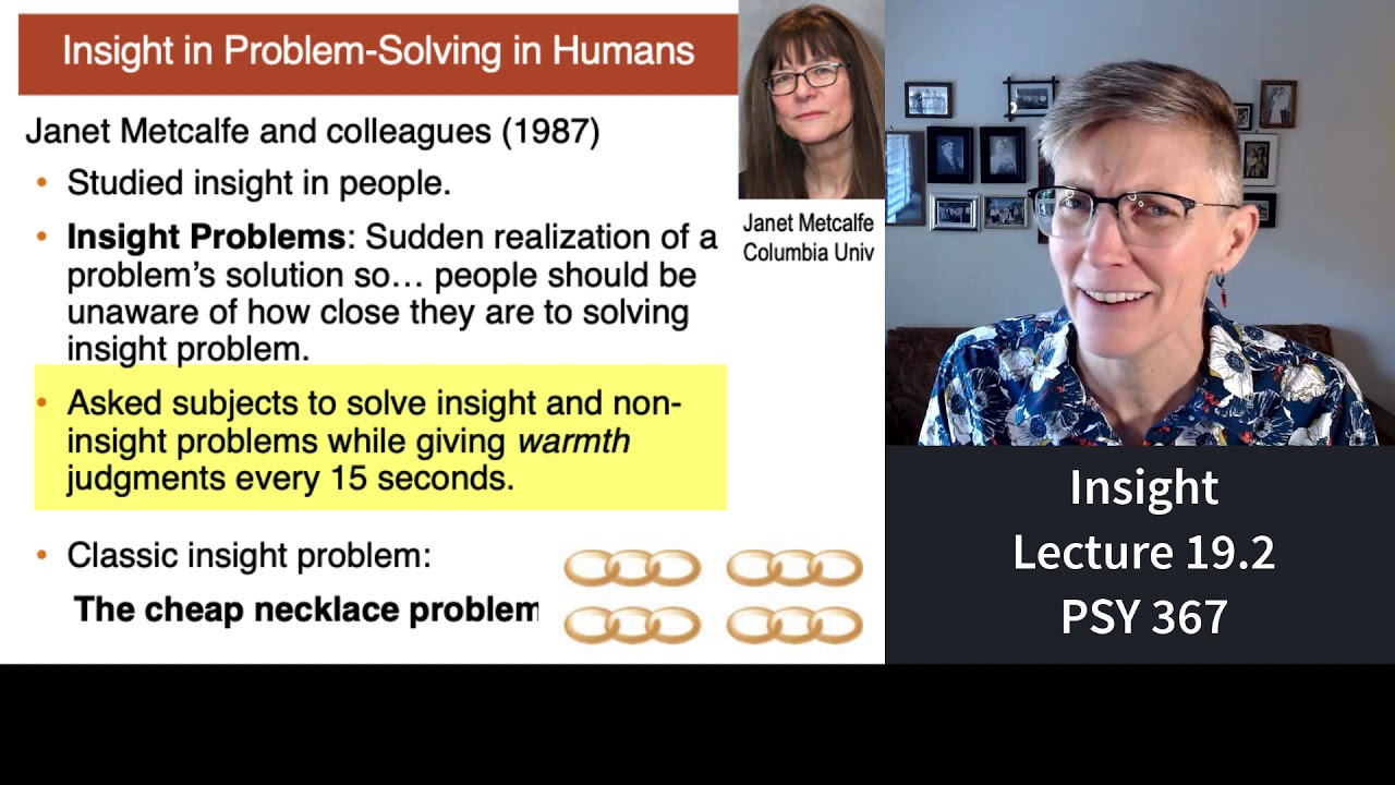 367 Lecture 19.2 Insight Problems - YouTube