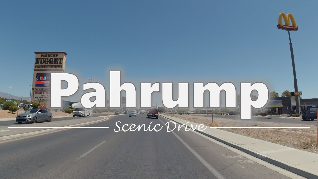 Driving in Pahrump, Nevada - 4K - YouTube