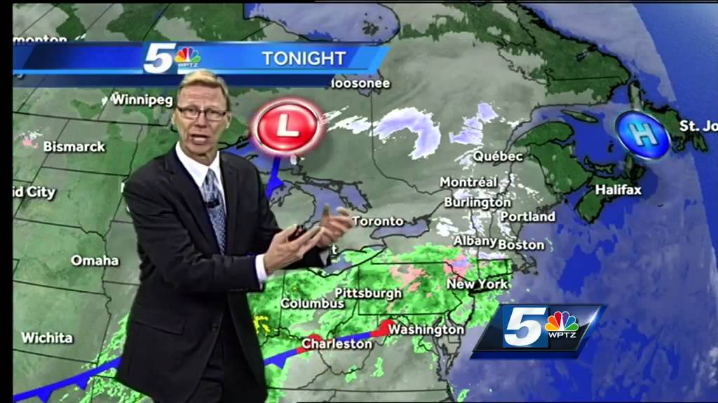 Tom Messner's WPTZ weather forecast - YouTube