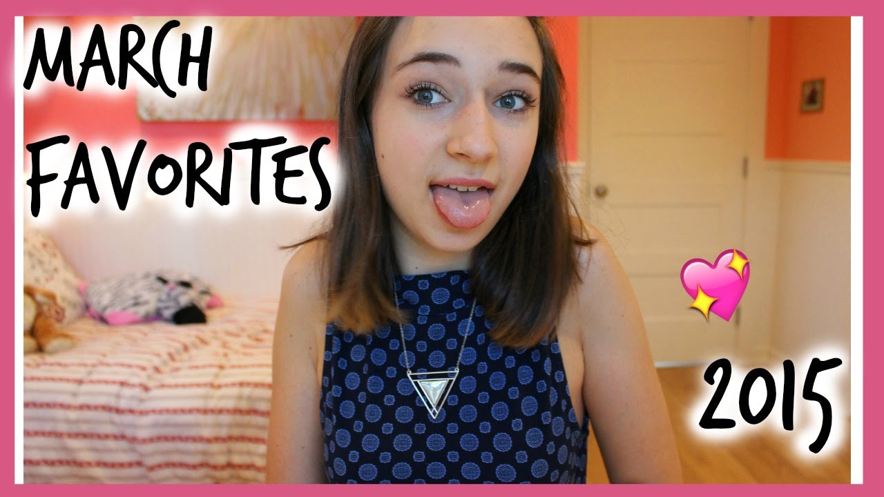 March Favorites 2015! ♡ - YouTube