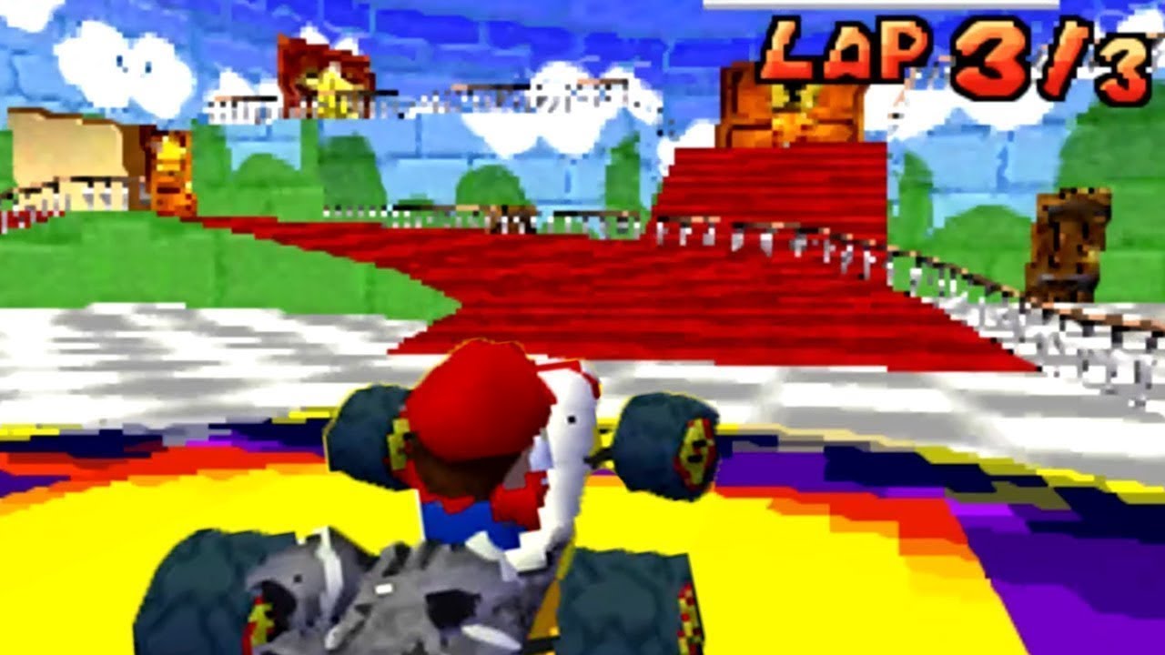 Mario Kart Ds Deluxe Mario 64 Custom Track Mod Youtube