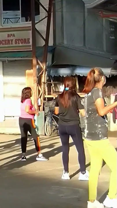 Zumba sa baranggay libertad basketball court - YouTube