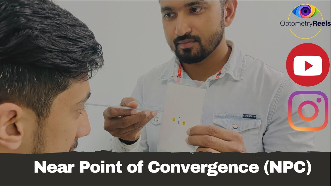 Near Point of Convergence || NPC || Direct test for vergence - YouTube