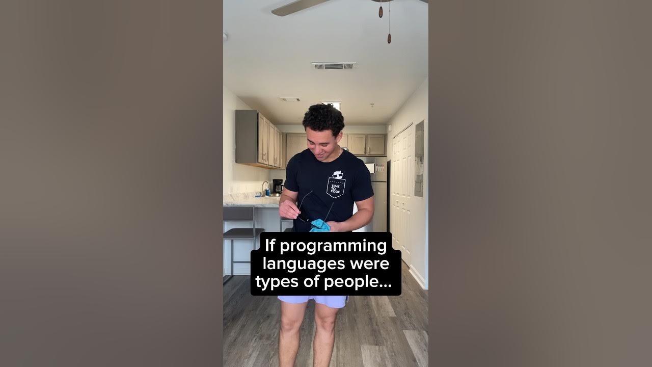 If Programming Languages Were Types Of People😎 Areandd Codingbootcamp Youtube
