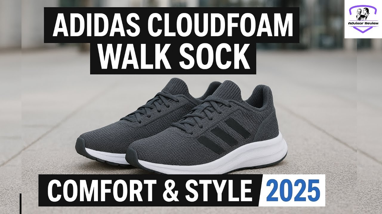 Are Adidas Cloudfoam Walk Sock Shoes the MOST COMFORTABLE Shoes I've ...