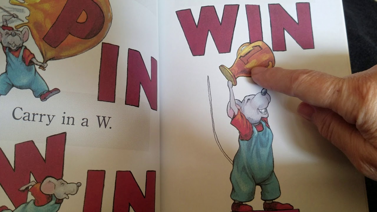 Mouse Makes Words- A Phonics Reader - YouTube