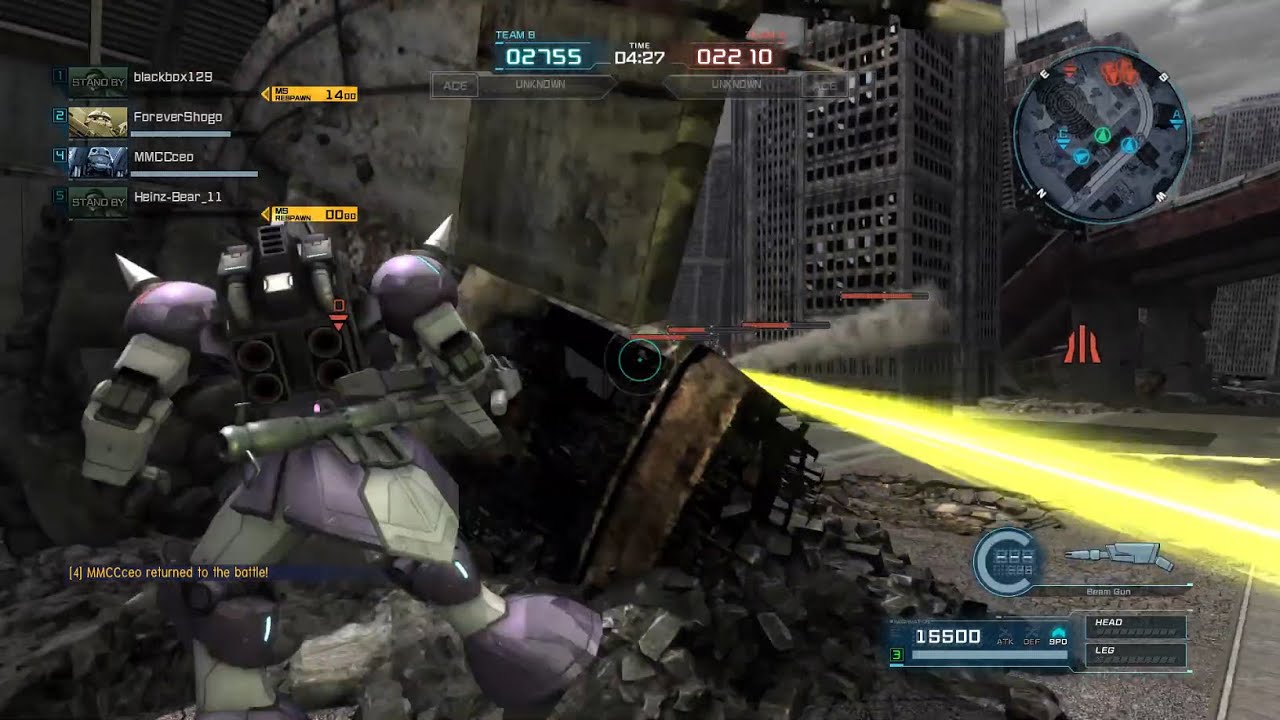 GBO2 Triweekly #67: YMS-15E Gyan Eos, 400 Cost Ace - YouTube